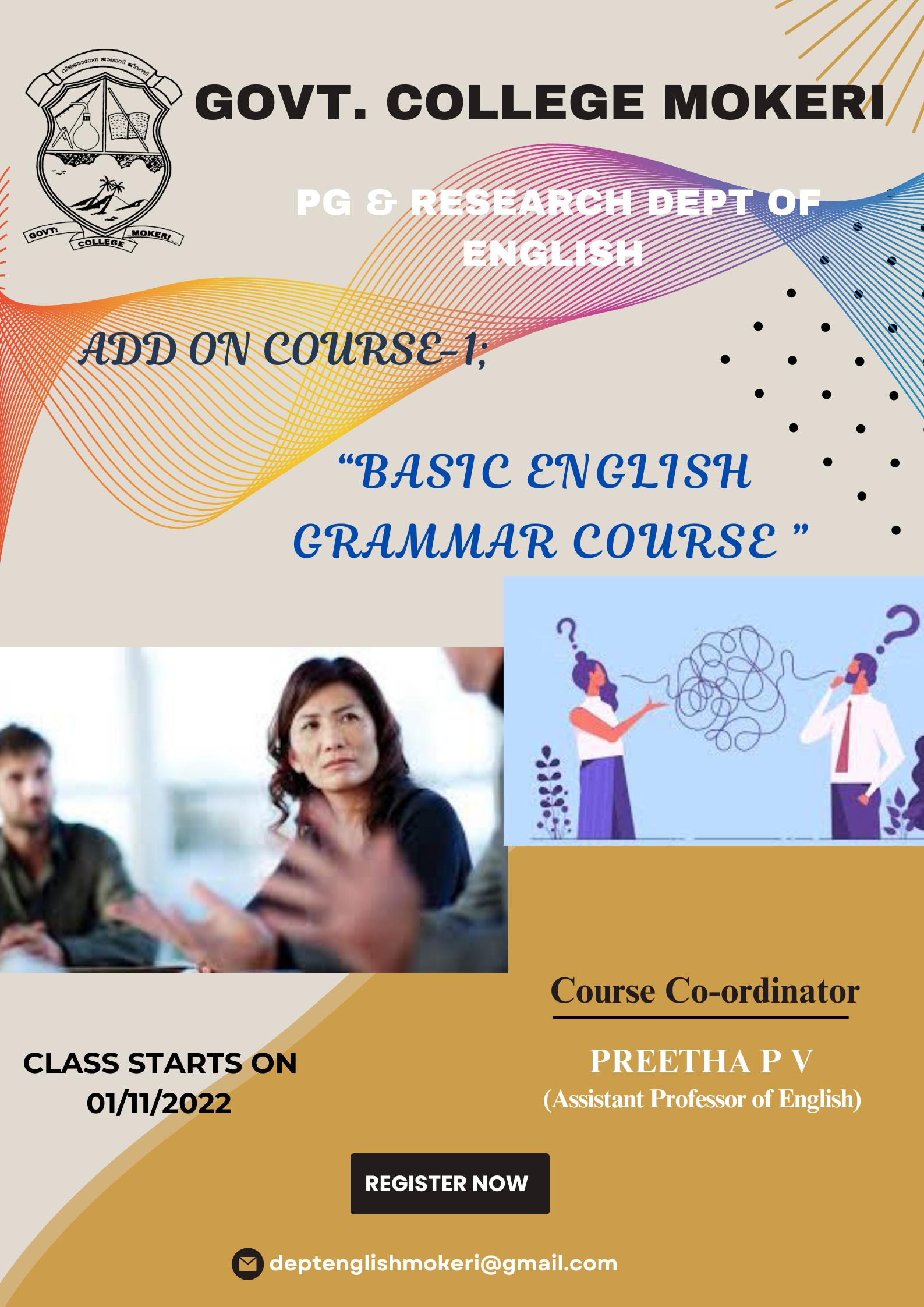 Add on Courses – Government College,Mokeri